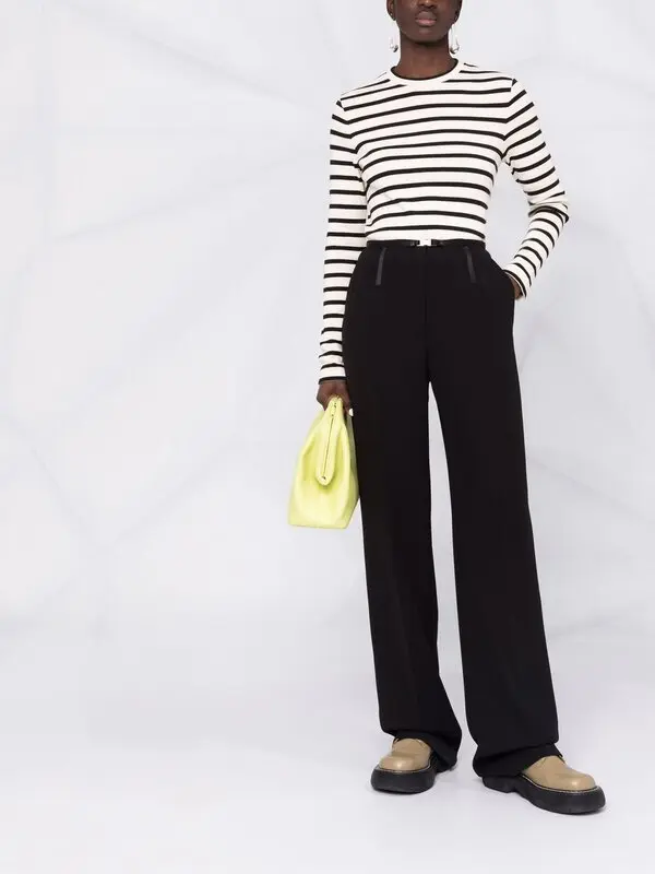 JIL SANDER Striped Ong-seeve T-shirt