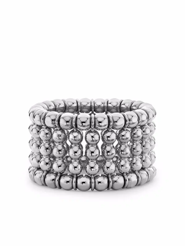 PRAGNELL 18kt White Gold Bohemia Expandable Ring - Silver