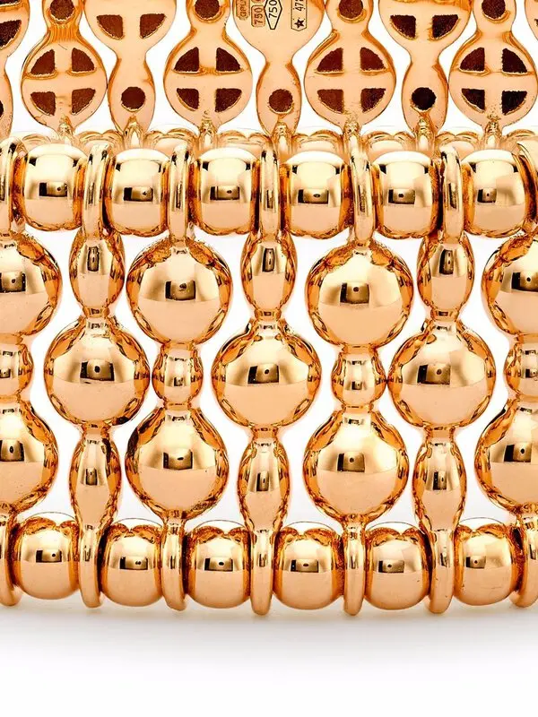 PRAGNELL 18kt Rose Gold Bohemia Bracelet - Pink