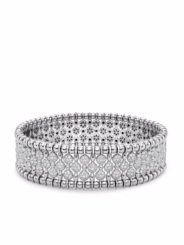 PRAGNELL 18kt White Gold Bohemia Diamond Bracelet - Silver