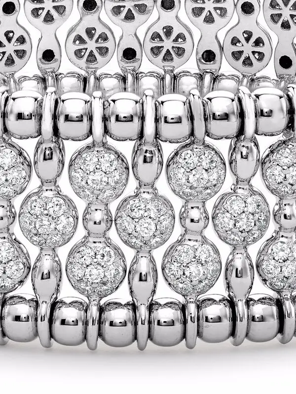 PRAGNELL 18kt White Gold Bohemia Diamond Bracelet - Silver