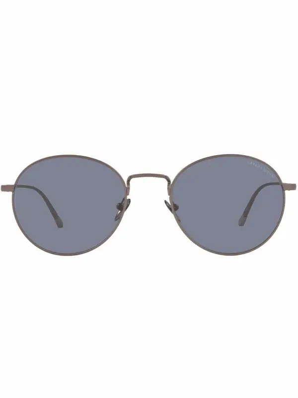 Giorgio Armani Round-frame Sunglasses - Metallic