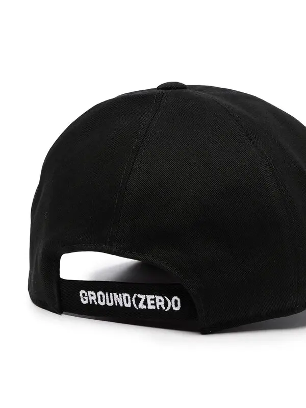 GROUND ZERO Logo-embroidered Cotton Cap