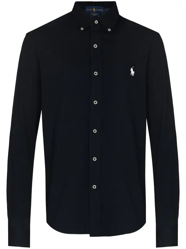 Polo Ralph Lauren Long-sleeve Button-down Shirt - Blue