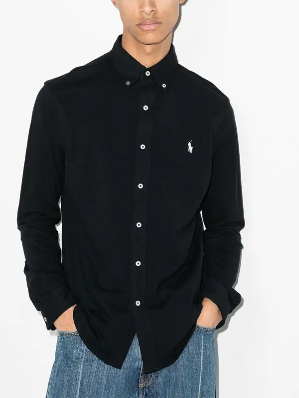 Polo Ralph Lauren Long-sleeve Button-down Shirt - Blue