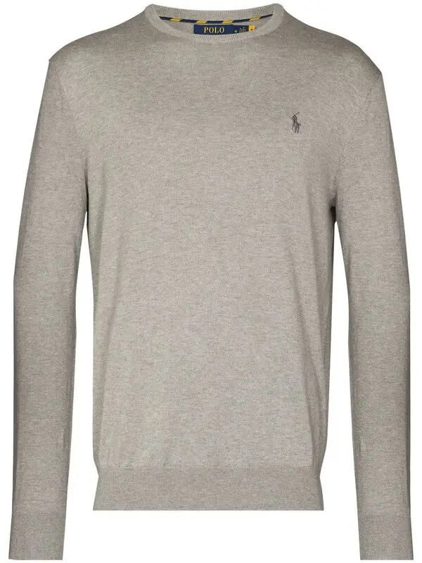Polo Ralph Lauren Polo Pony Crew Neck Jumper - Grey