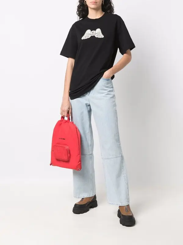 Palm Angels X Moncler Wing Patch T-shirt
