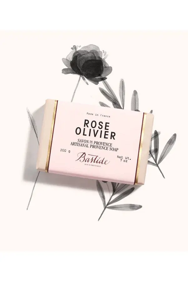 BASTIDE Rose Olivier Scented Soap - Pink