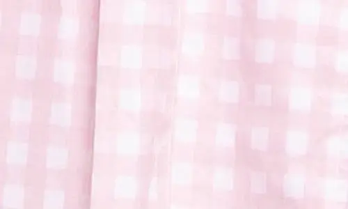 PETITE PLUME Gingham Cotton Robe