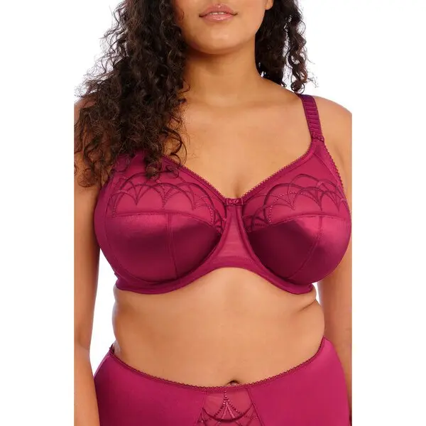 Elomi Cate' Underwire Bra - Berry