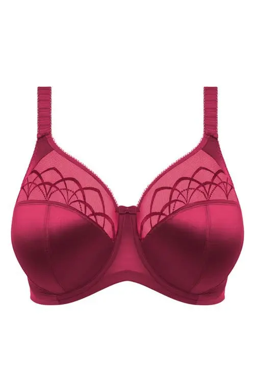 Elomi Cate' Underwire Bra - Berry