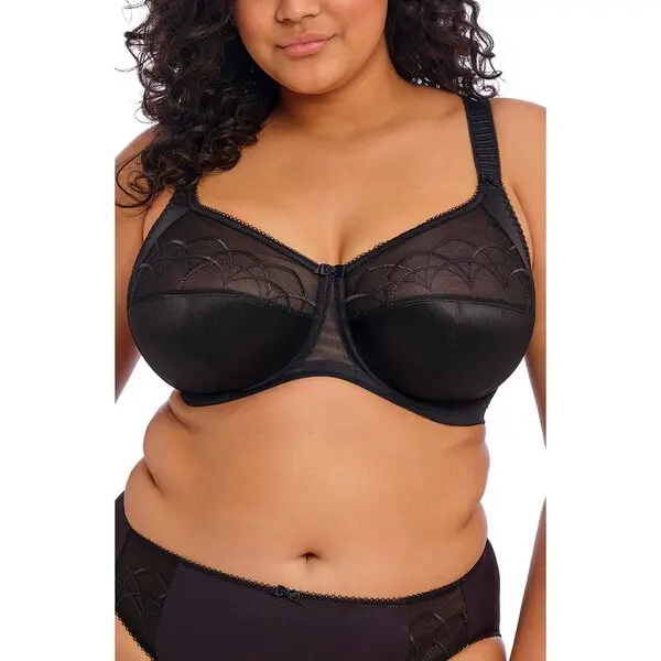 Elomi Cate' Underwire Bra - Black