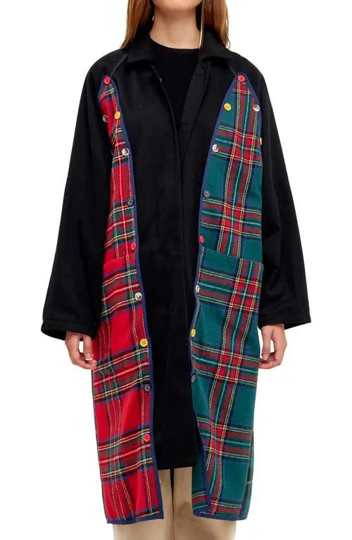 GREY LAB Longline Reversible Coat