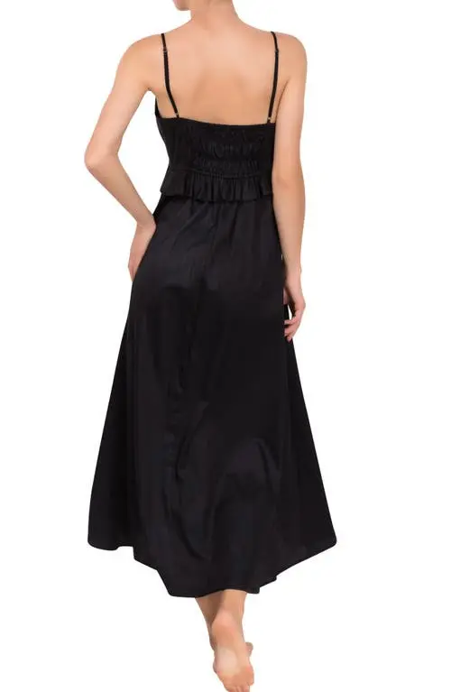 EVERYDAY RITUAL Sophia Nightgown - Black