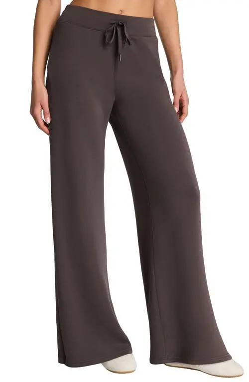 Spanx Airessentials Wide Leg Pants - Dark Cacao