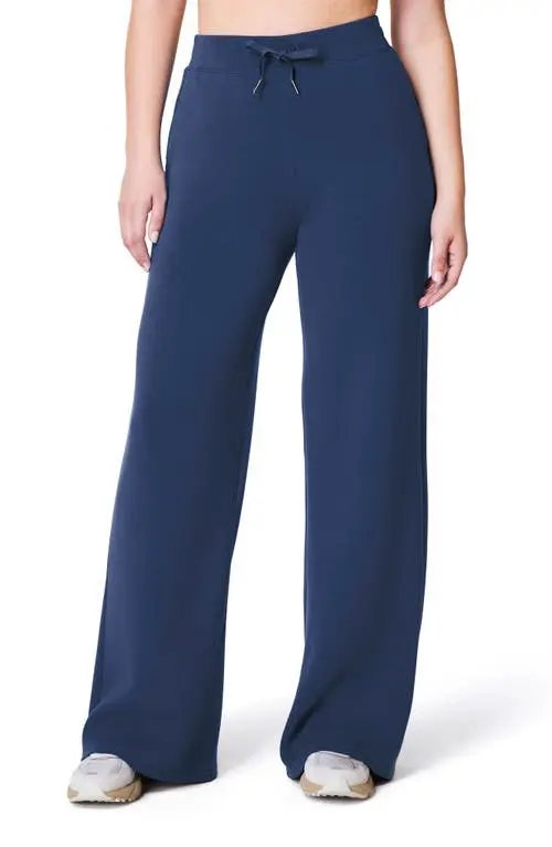 Spanx Airessentials Wide Leg Pants - Deep Azure