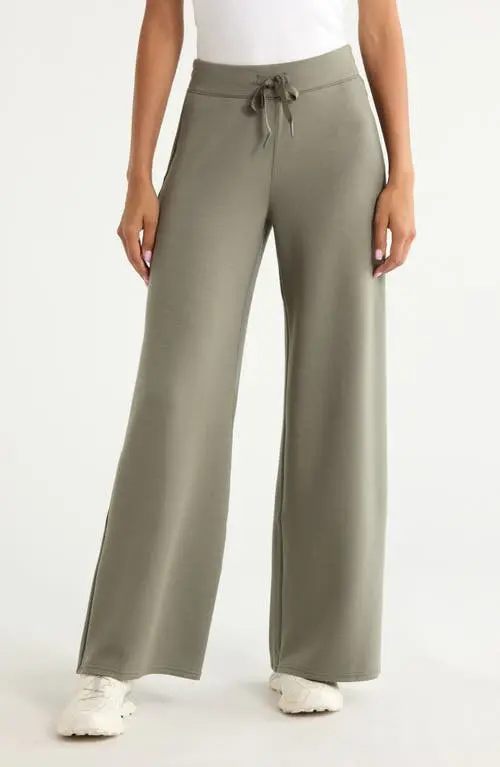 Spanx Airessentials Wide Leg Pants - Frosted Moss