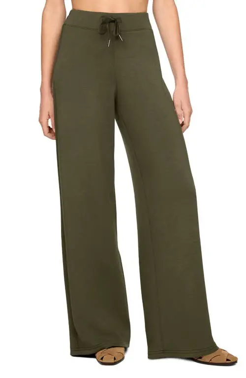 Spanx Airessentials Wide Leg Pants - Monstera