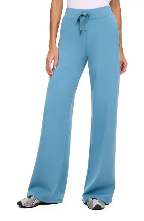 Spanx Airessentials Wide Leg Pants - Tidal Blue