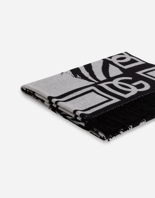 Dolce & Gabbana Cashmere Jacquard Blanket