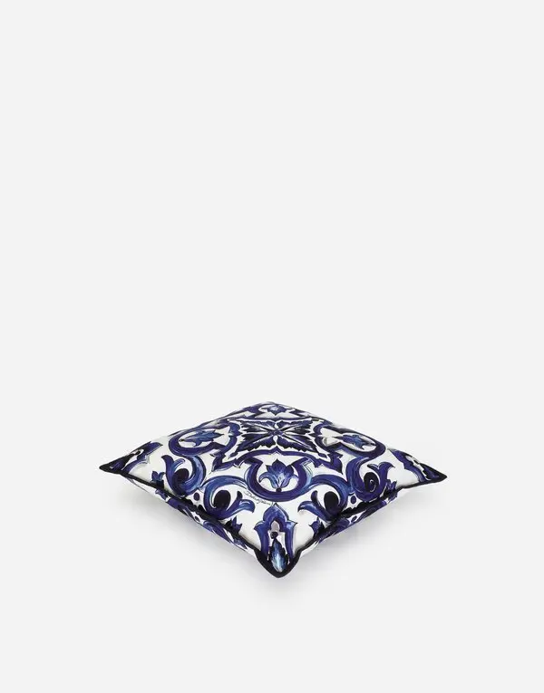 Dolce & Gabbana Canvas Cushion Small - Multicolor