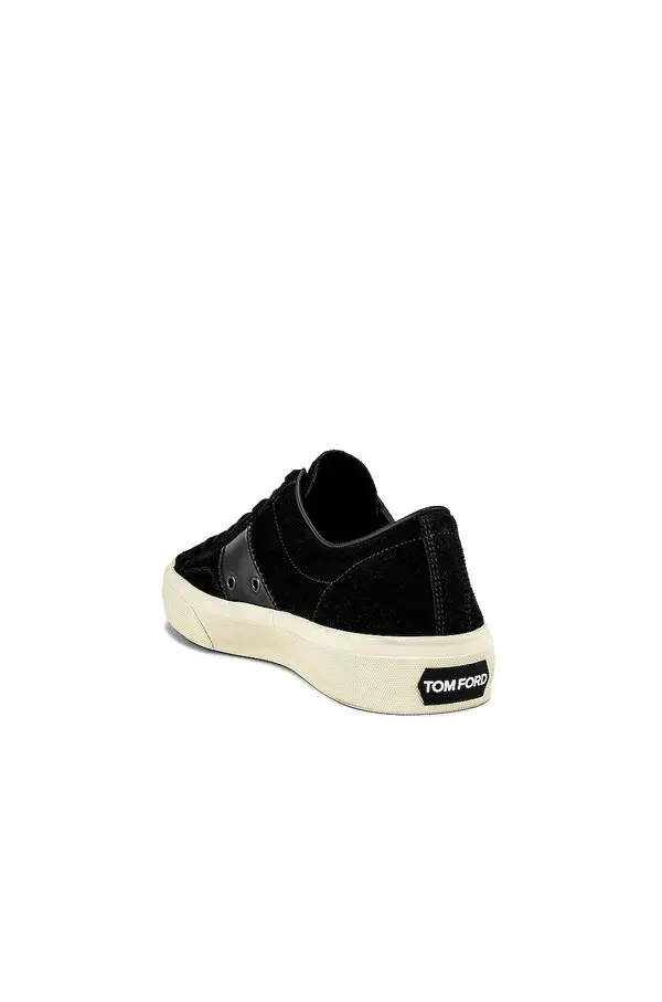 TOM FORD Low Top Cambridge Sneakers - Black
