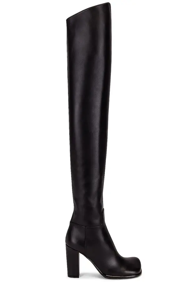 Bottega Veneta Leather Thigh High Boots