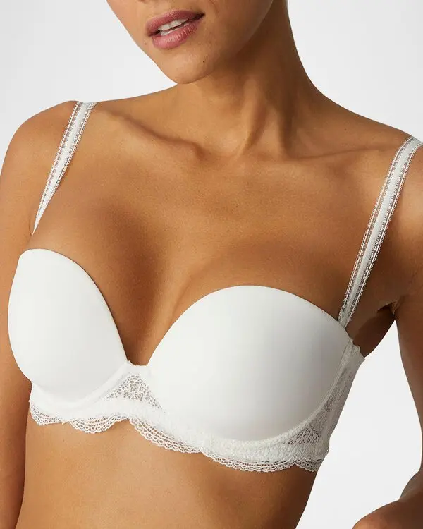 Simone Perele Karma Smooth Strapless Bra - Ivory