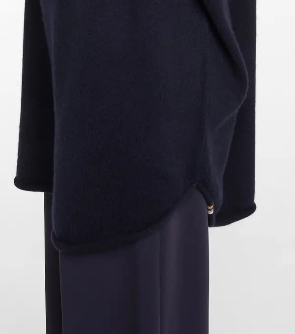 Extreme Cashmere X N°53 Crew Hop Cashmere-Blend Sweater - Blue