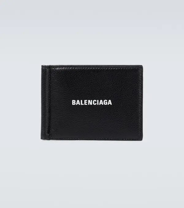 Balenciaga Cash Bifold Wallet - Black