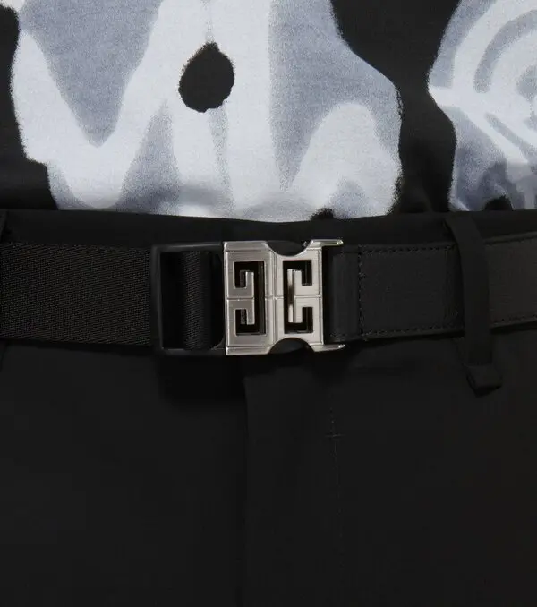 Givenchy 4g Leather Belt - Black | Editorialist