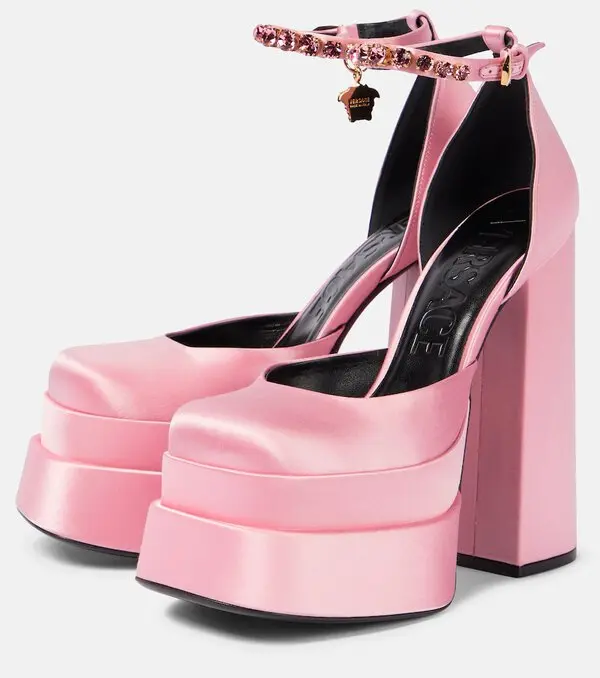 Versace Medusa Aevitas Platform Pumps