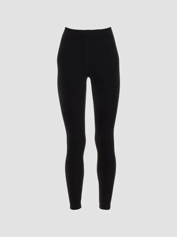Commando Classic Velvet Leggings - Black