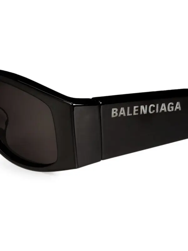 Balenciaga 56mm Rectangular Led Sunglasses