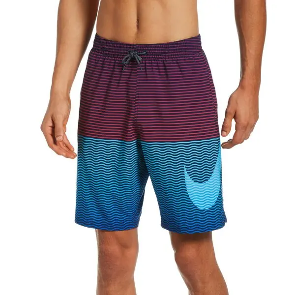 Nike Horizon Stripe Vital 9" Volley Short
