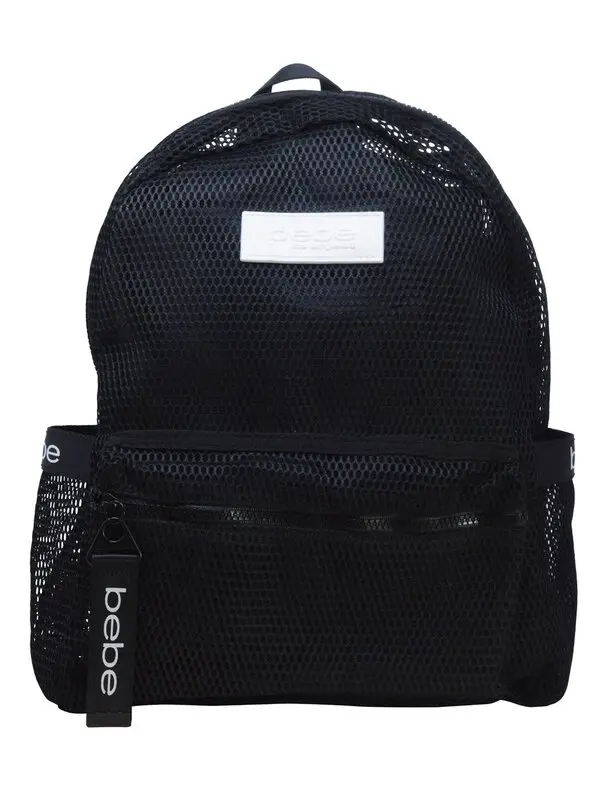 Bebe Manny Large Backpack With Mask - Black | Editorialist display picture 1