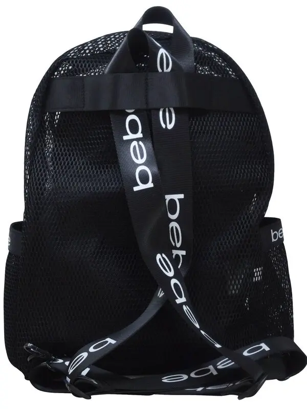 Bebe Manny Large Backpack With Mask - Black | Editorialist display picture 2