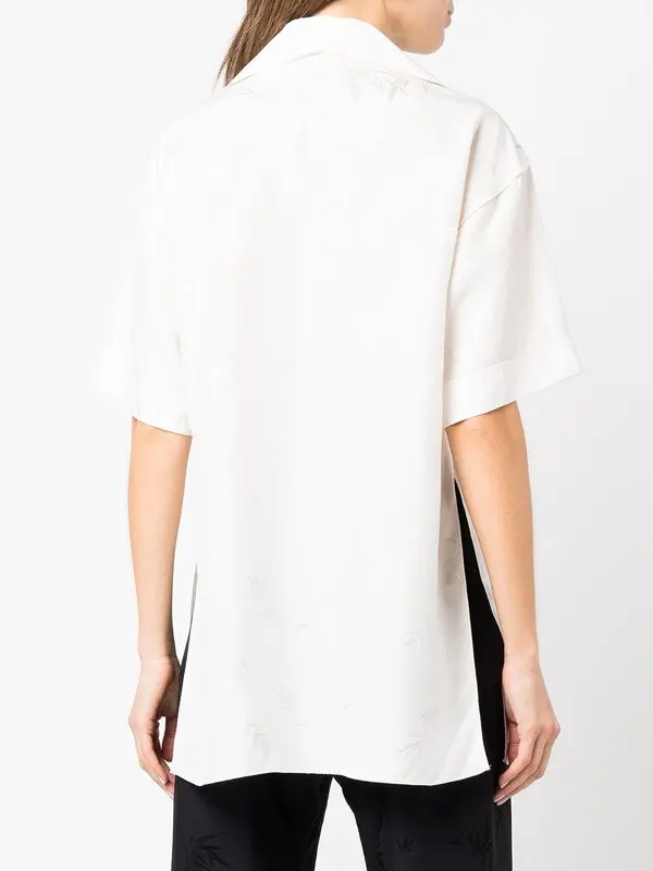 Alexander Wang Jacquard Pajama-style Shirt - White