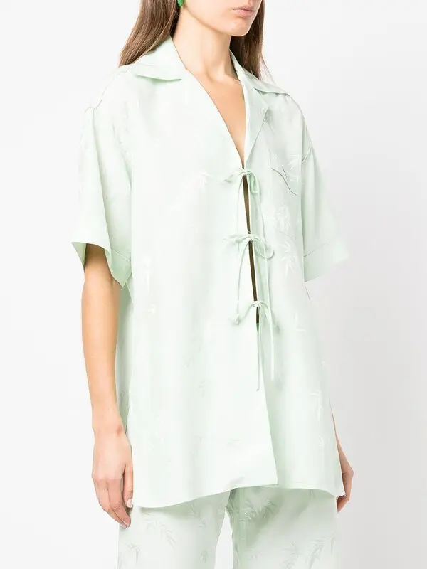 Alexander Wang Jacquard Pajama-style Shirt