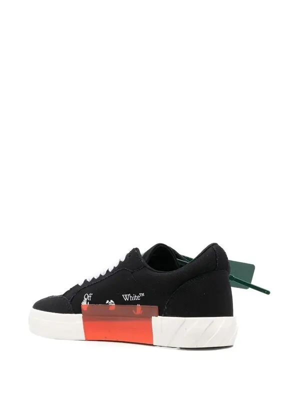 Off-White Vulcanized Low-top Sneakers - Black