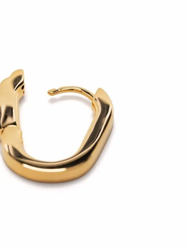 MARIA BLACK Woods Huggies Earrings - Gold
