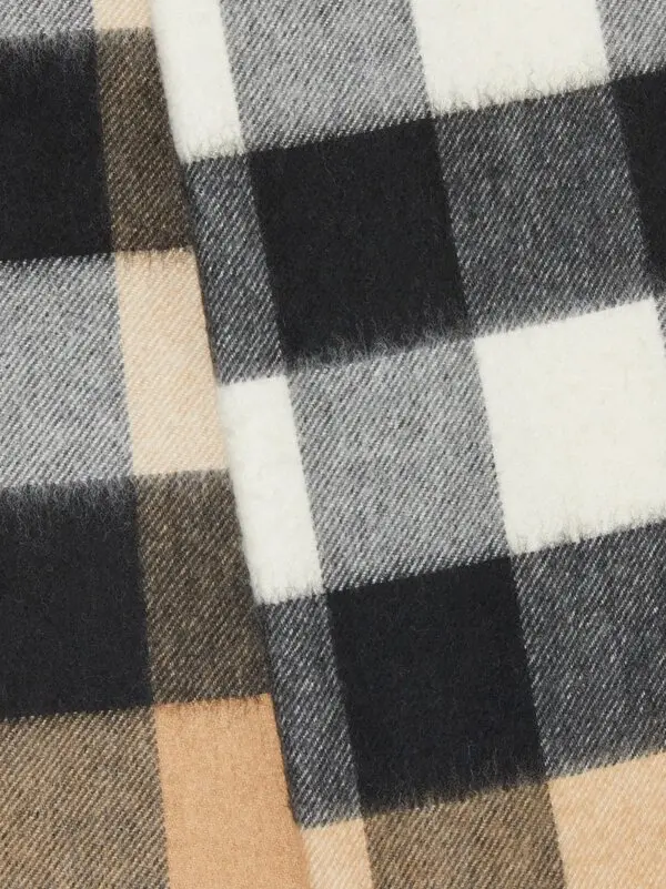 Burberry Vintage Check Cashmere Scarf - Brown