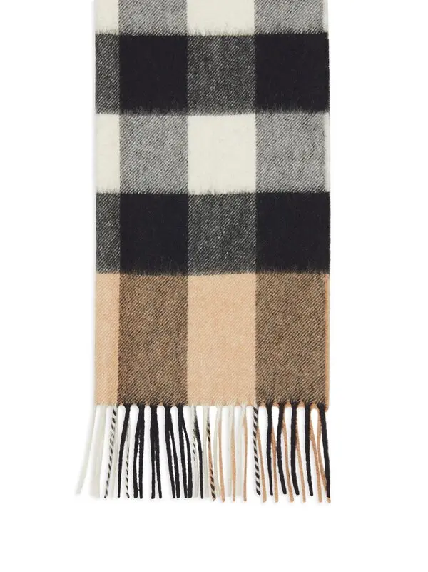 Burberry Vintage Check Cashmere Scarf - Brown