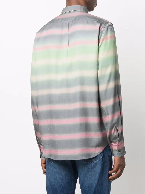 DIESEL® Striped Button-up Shirt
