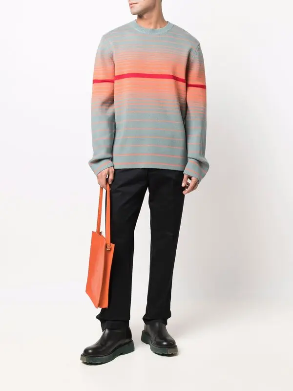 DIESEL® Knitted Striped Jumper