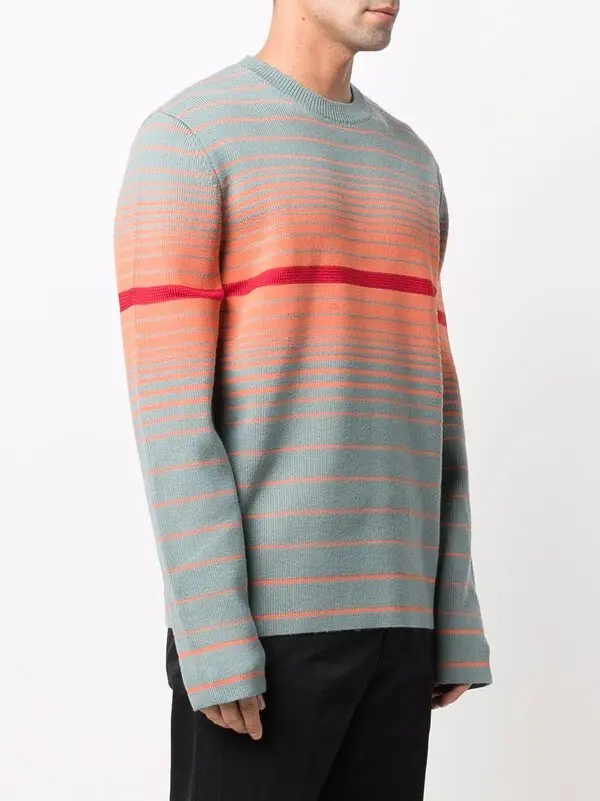 DIESEL® Knitted Striped Jumper