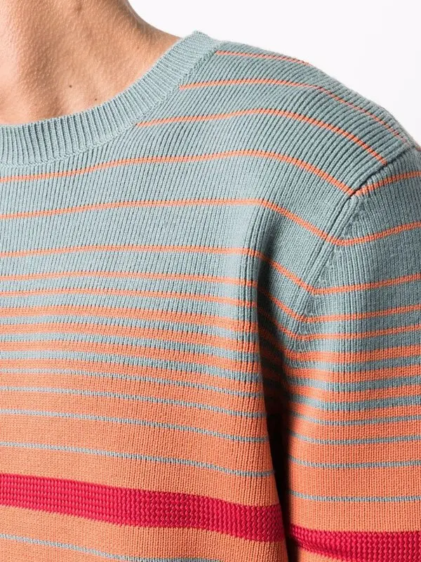 DIESEL® Knitted Striped Jumper