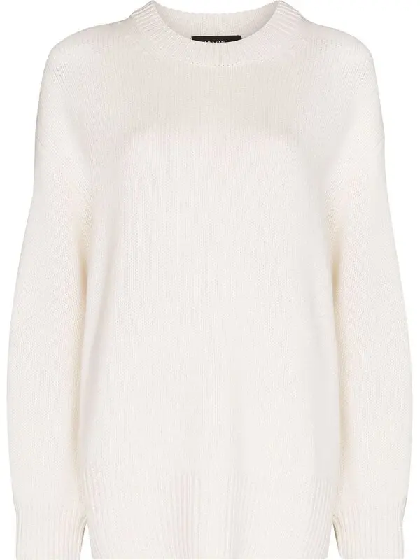 LISA YANG Noor Crew Neck Jumper - Neutrals