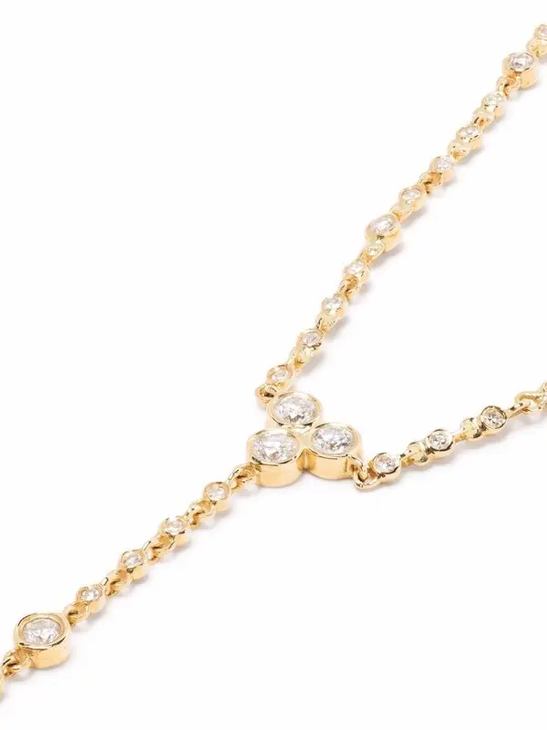 Shay 18kt Yellow Infinity Diamond Necklace