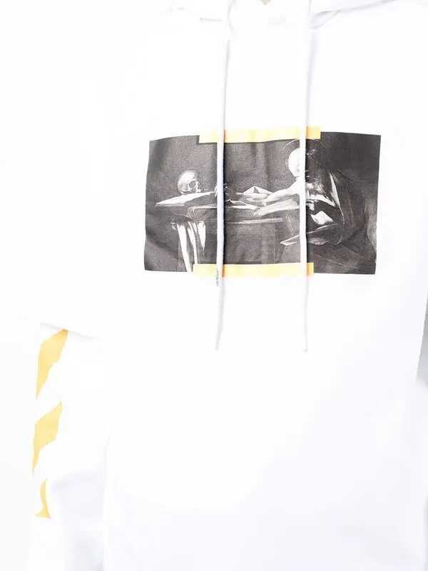 Off-White Graphic-print Layered Hoodie